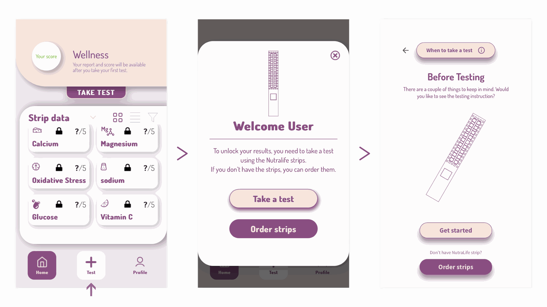 How do I take a test with BioStrip? | helo.shop