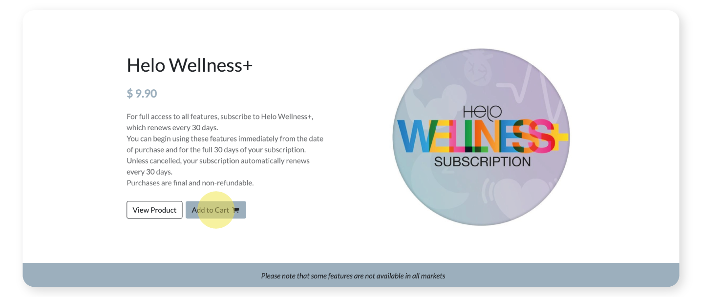 How do I Redeem a Wellness+ Redemption Code? | helo.shop